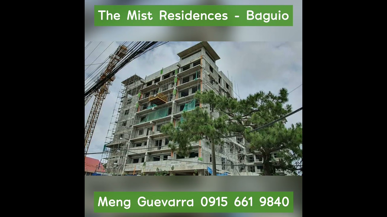 The Mist Residences - Baguio October 2021 Update on Construction and ...