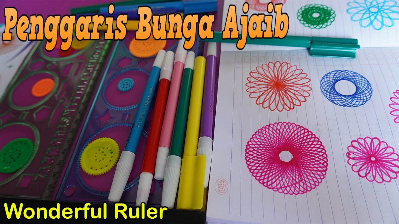 Penggaris Bunga Putar Ajaib - Mainan Jadul 90an - YouTube