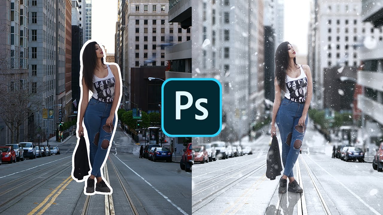 Photoshop Winter Photo Manipulation - YouTube
