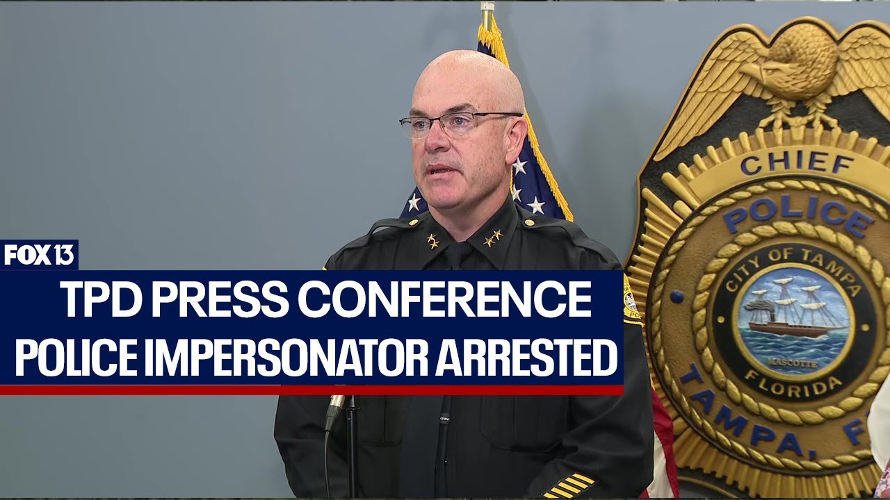 Tampa Police Department press conference - YouTube