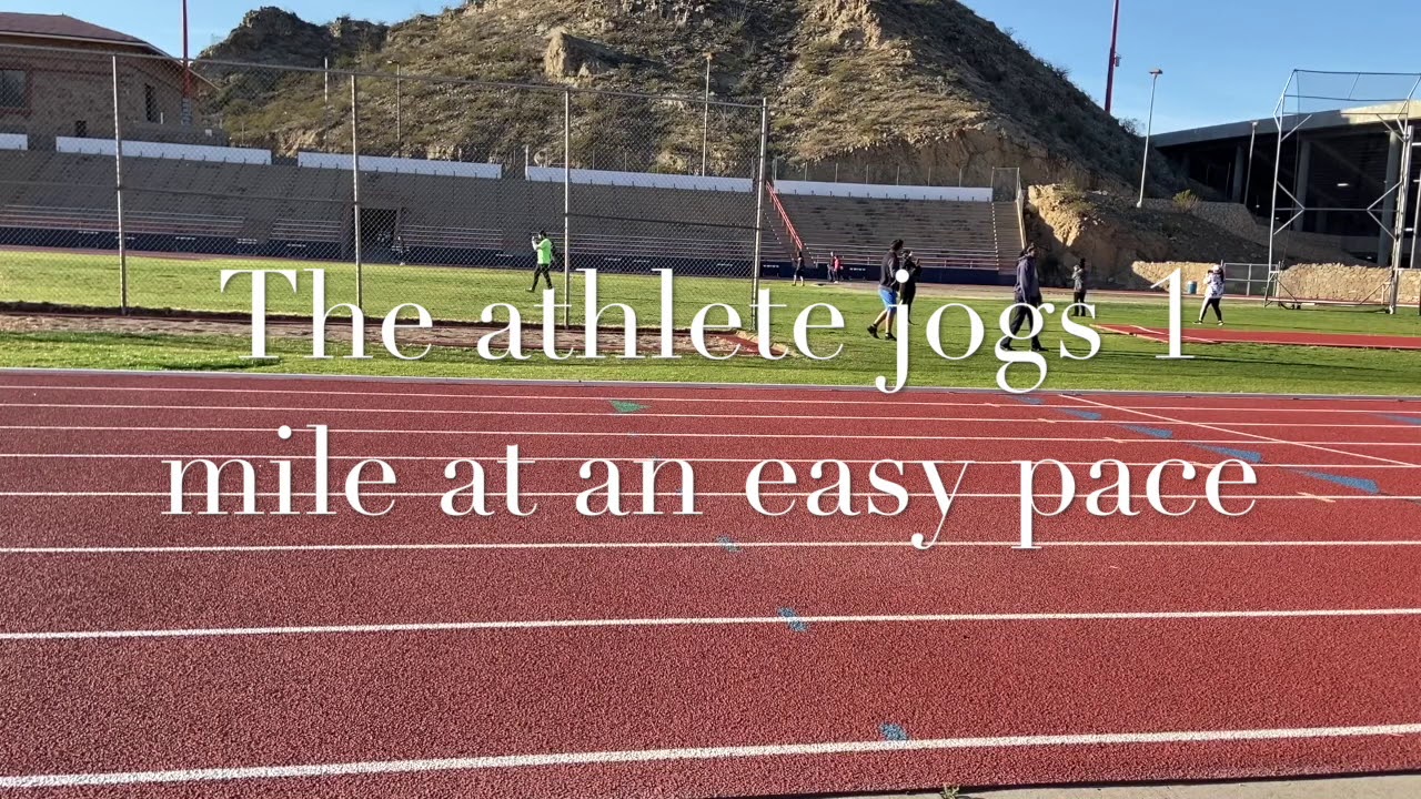 1-Mile Jog Test - YouTube