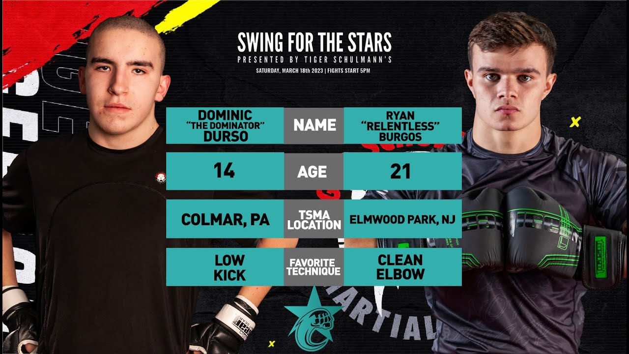 Ryan Burgos VS Dominic Durso - Highlight - Swing for the Stars 2023 ...