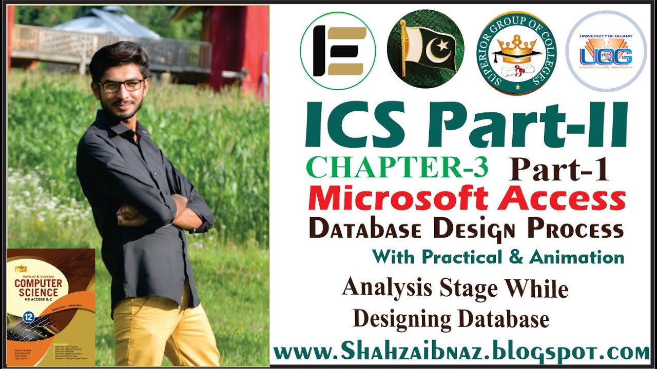 Ics Part 2 Chapter 3 Database Design Process Analysis Stage While Designing Database Youtube