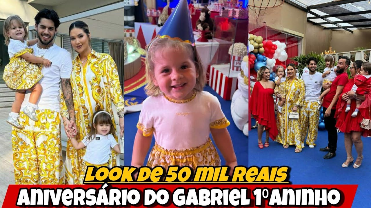 Virgínia comemora com a familia o 1⁰ aninho do sobrinho Gabriel filho do seu irmão Willian - YouTube