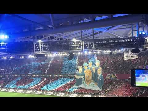 Trabzonspor - Galatasaray koreografi görüntüleri #TSvGS 