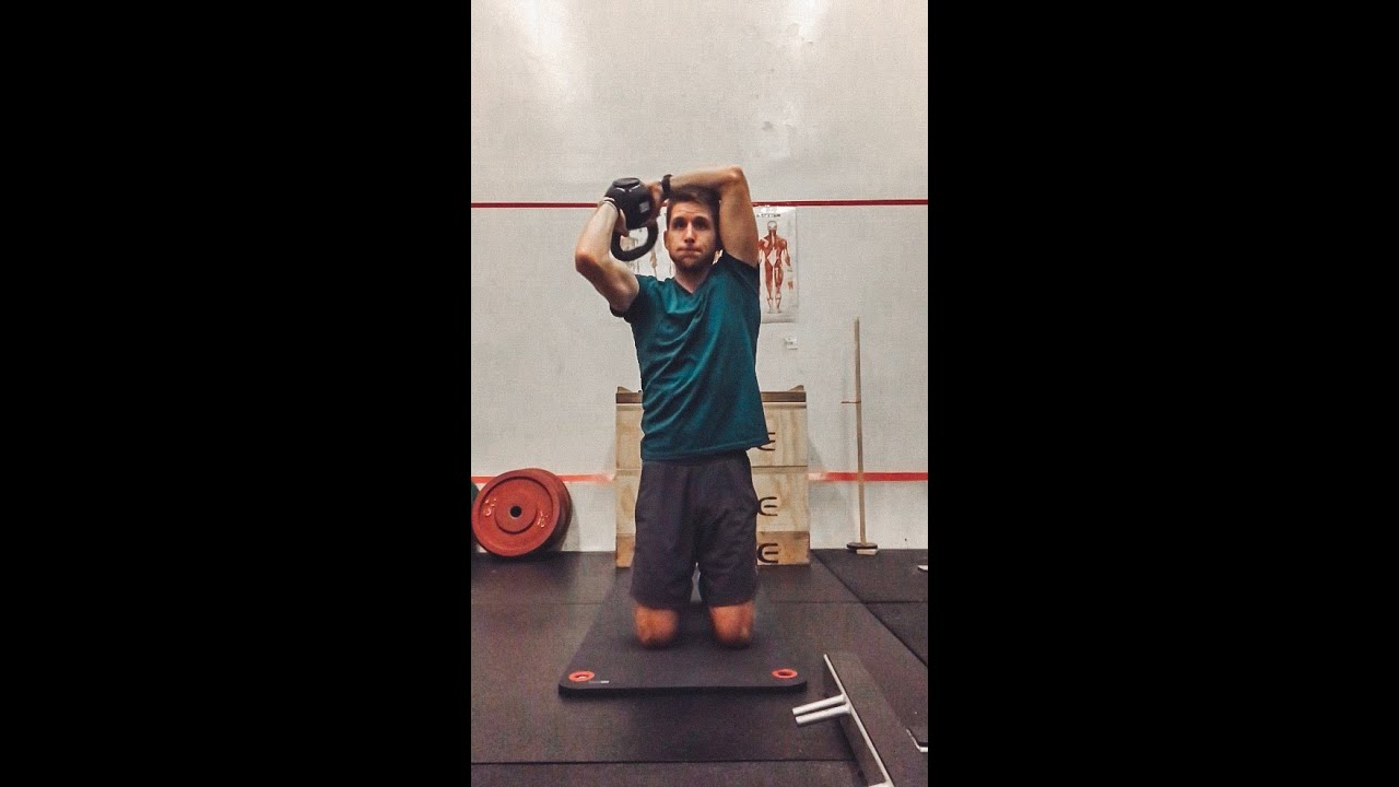 Full kneeling overhead circles - YouTube