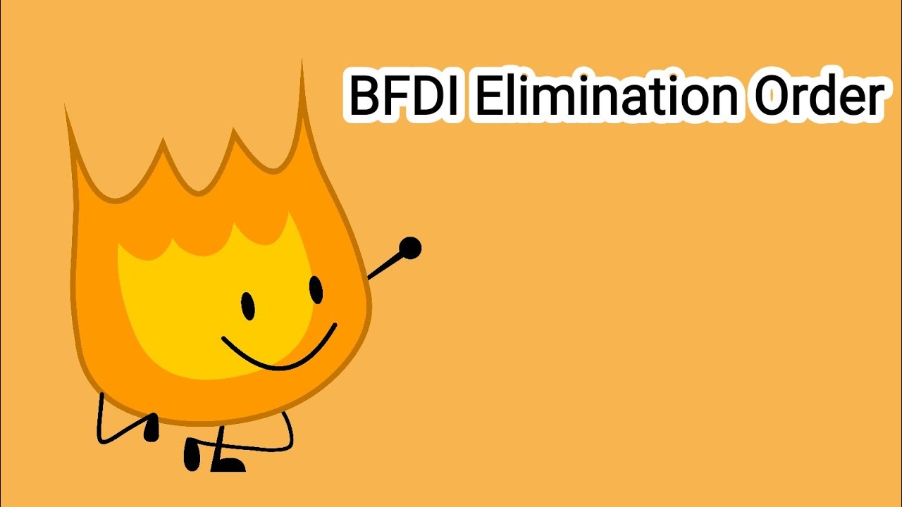[] BFDI Elimination Order [] READ DESC [] - YouTube