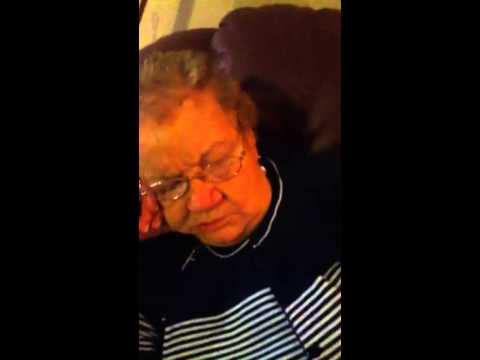 Puffy and snoring grandma - YouTube