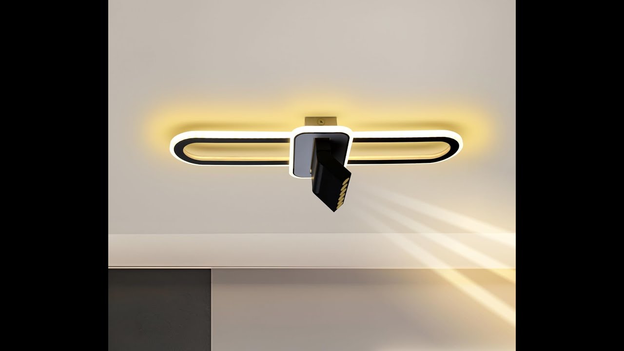 New Era Modern LED Ceiling Light Unboxing Video - YouTube