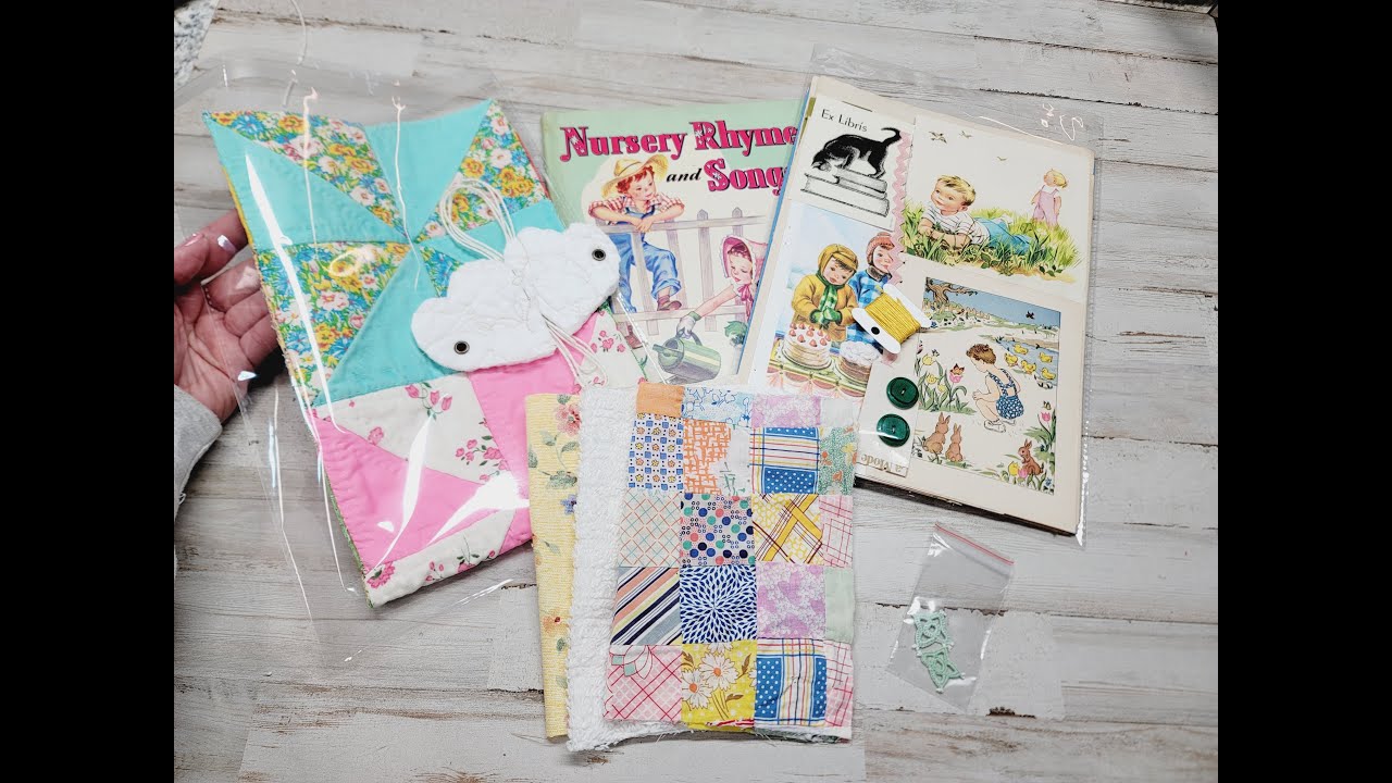 Vintage Quilted Junk Journal kits in the shop! ONLY $32 / Choose your ...