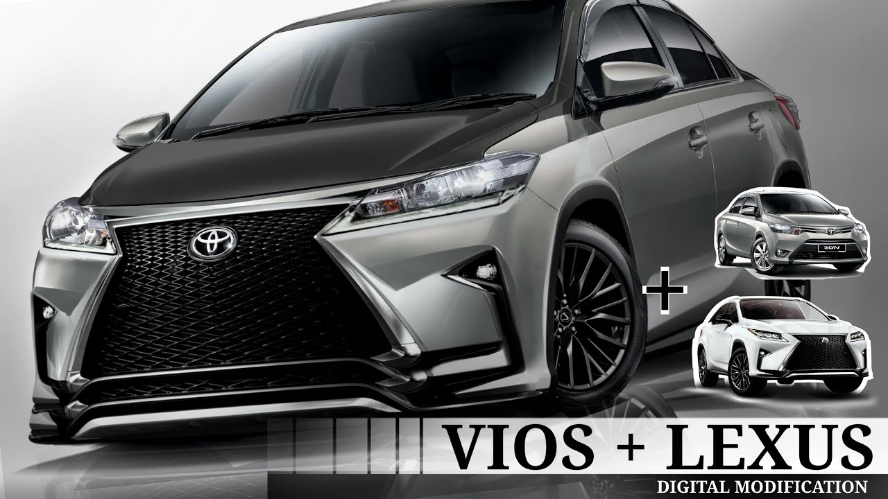 VIOS Rasa LEXUS Virtual Tuning Digital Modification - YouTube