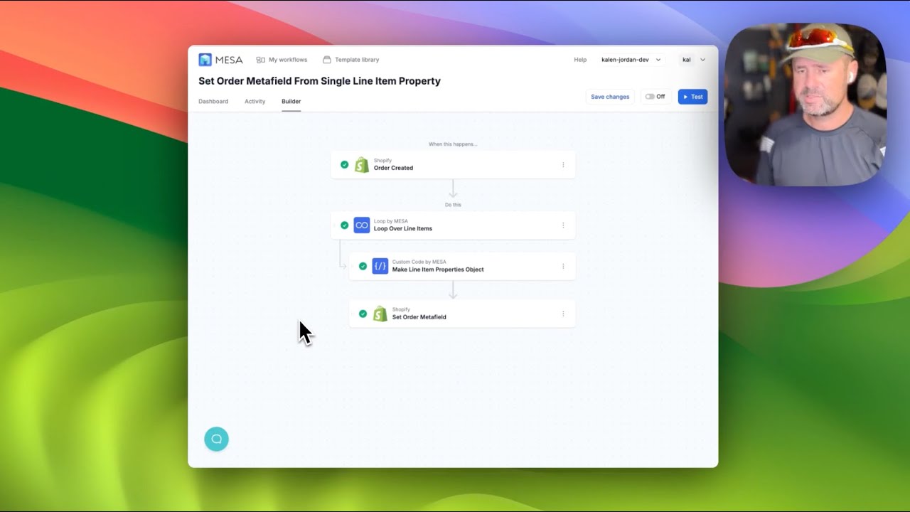 Set An Order Metafield From Line Item Properties In Shopify Youtube