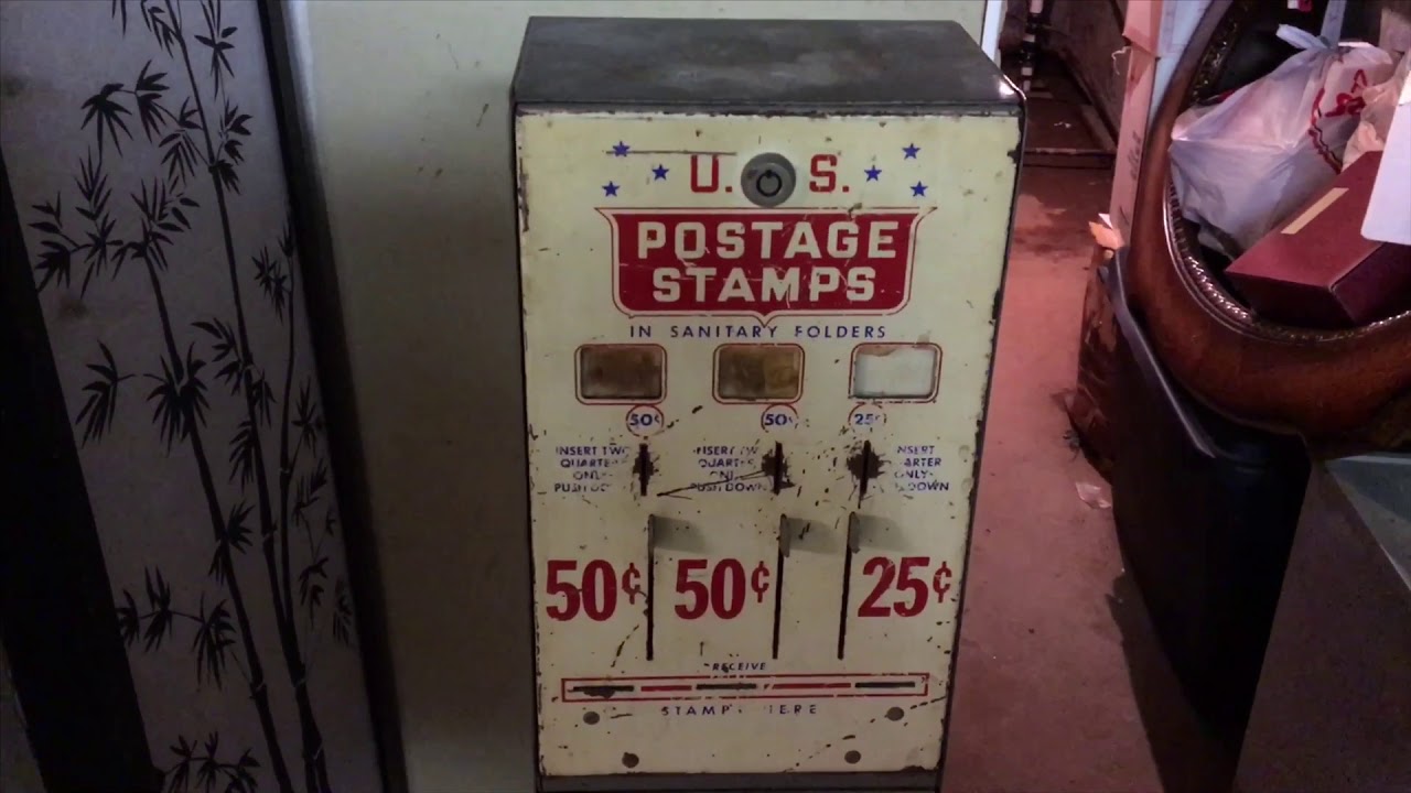 Vintage Stamp Machine Review Story Old Coin Cigarette Soda Machines ...