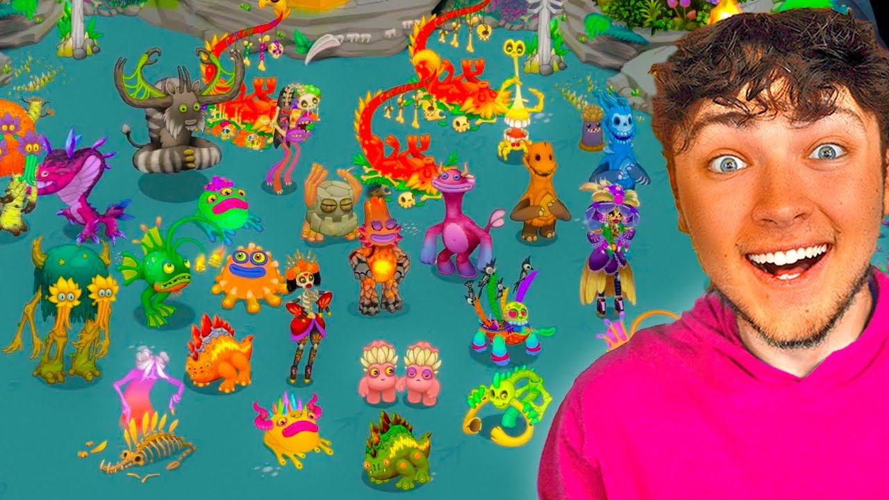 BONE ISLAND FULL PLAYTHROUGH IN MY SINGING MONSTERS! - YouTube