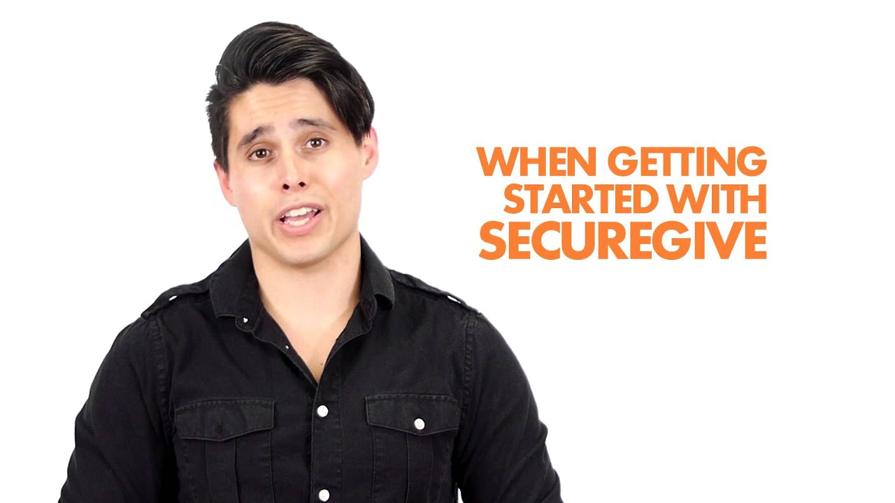 SecureGive Merchant Processing Information - YouTube