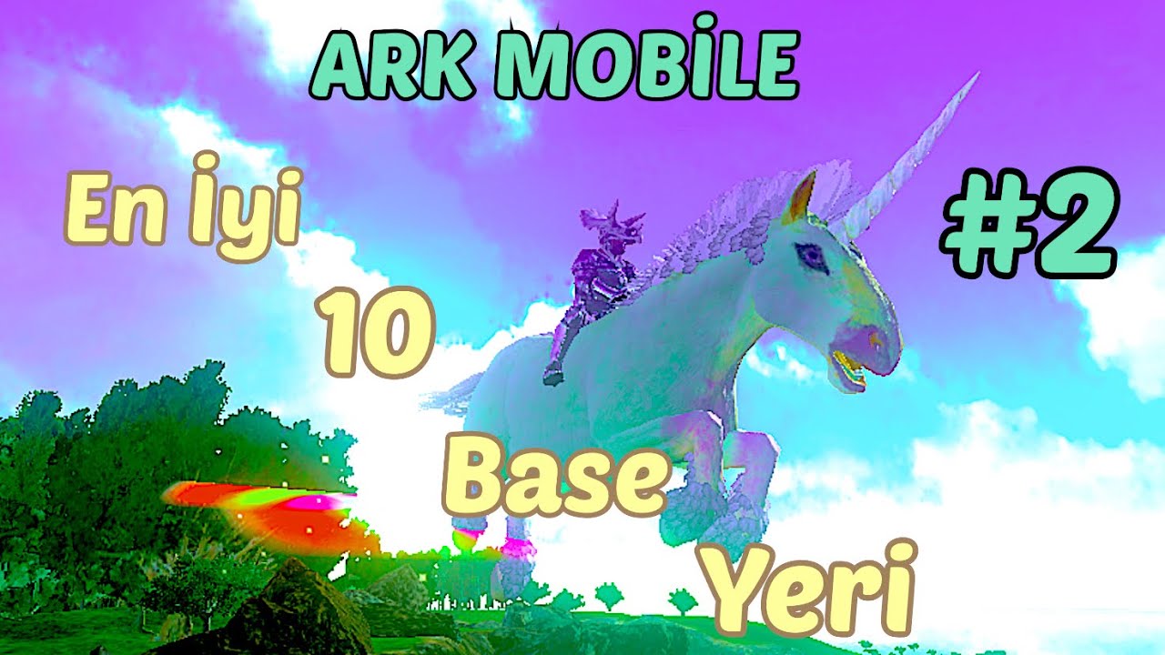 Ark Mobile En İyi 10 Base Yeri #2 - YouTube