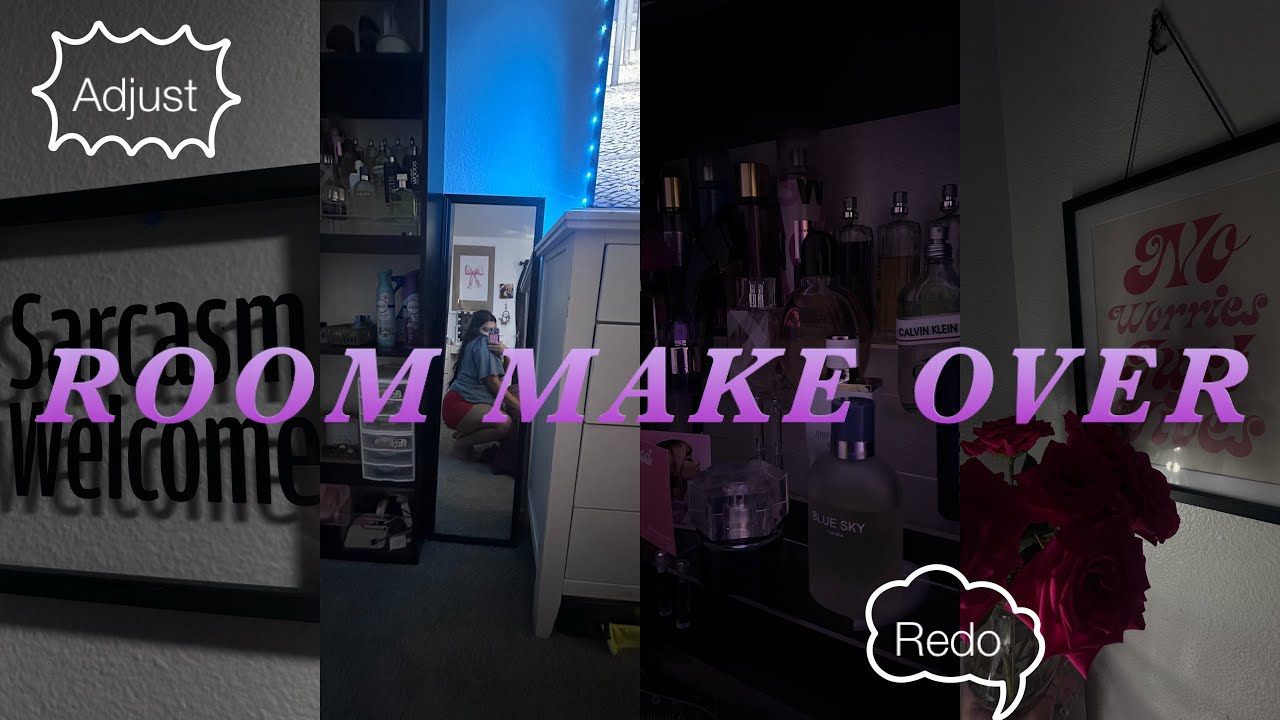 Move my room around || cleaning, organizing, moving furniture around ...