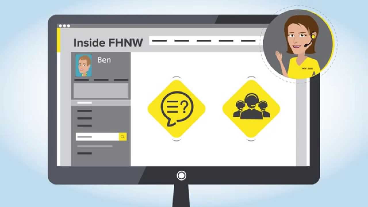 Erklärungsvideo für Inside FHNW in 2D animiert - YouTube
