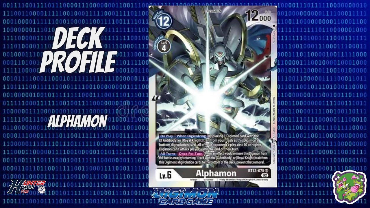 Deck profile Alphamon | BT13 - YouTube