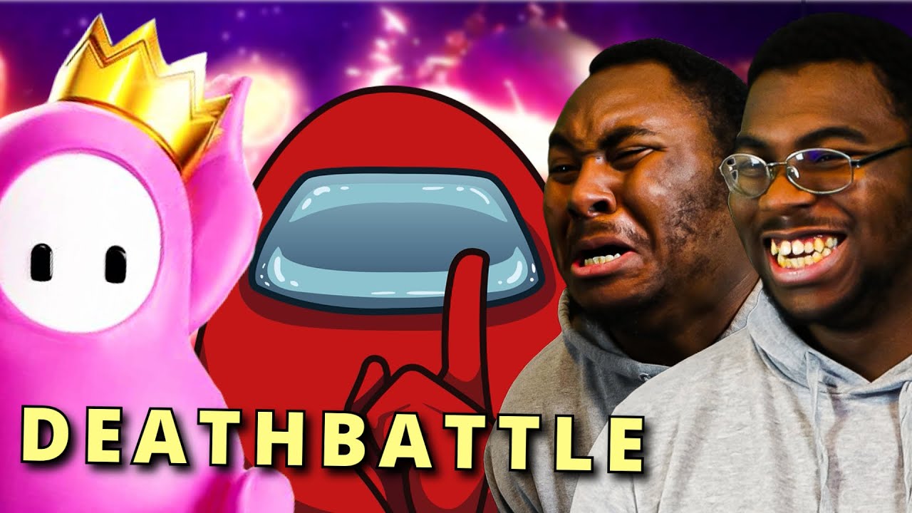This Was a MASSACRE | Among Us VS Fall Guys DEATH BATTLE! Reaction ...
