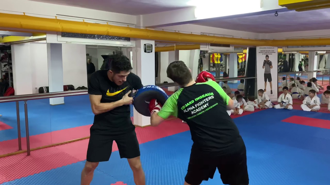 Punch Shield boxing training - YouTube