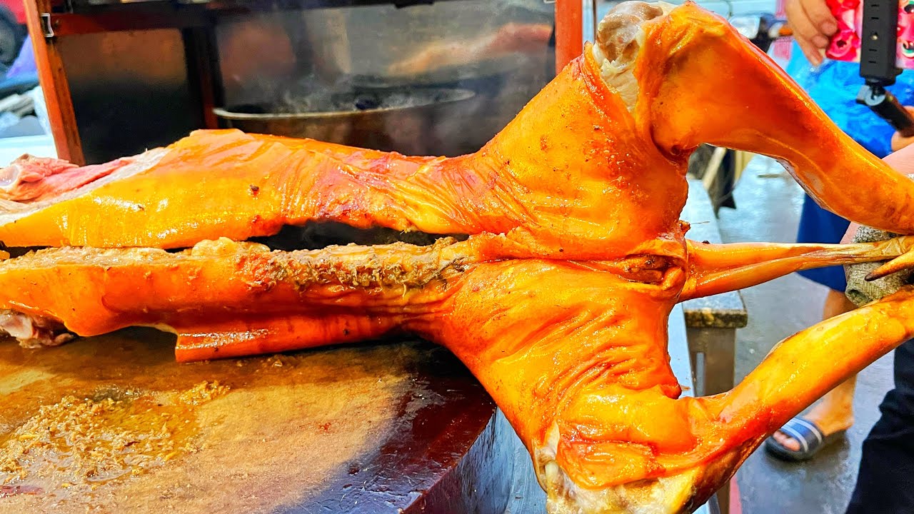 Dog Meat Collection- Roast Dog- Amazing Vietnam Street Food- Travel ...