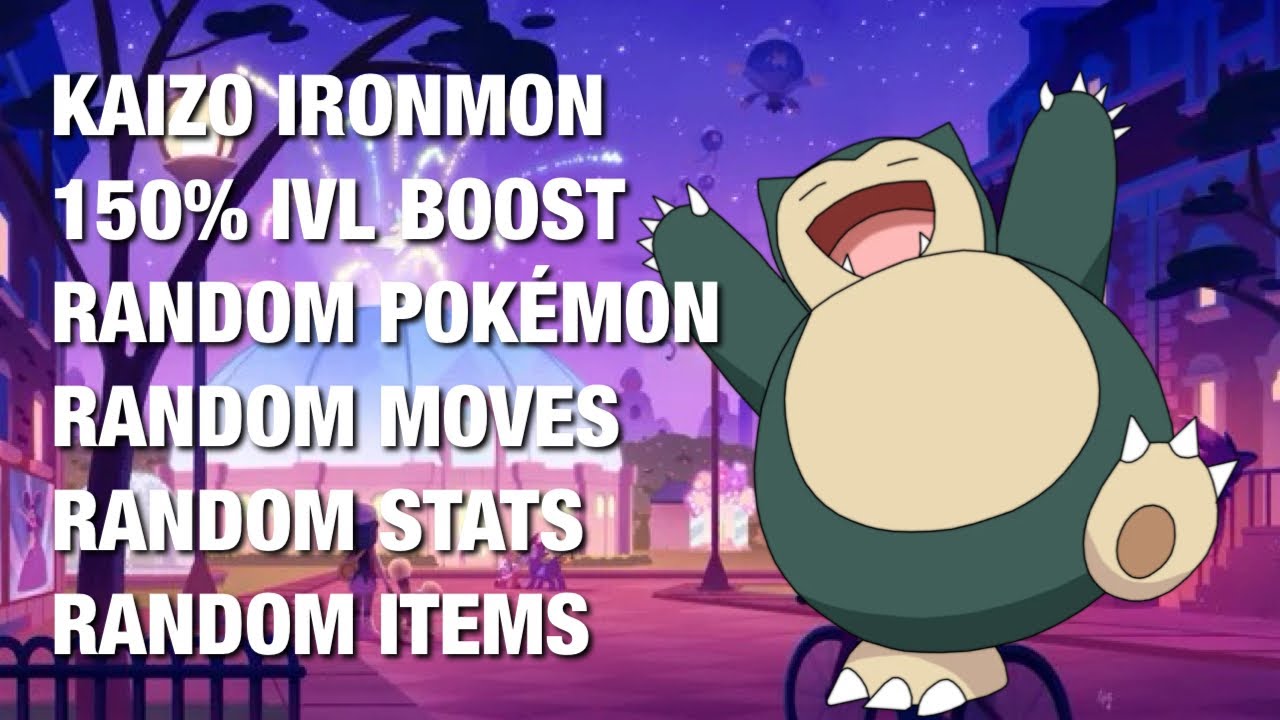 Snorlax learned how to run - Pokemon Fire Red Kaizo Ironmon Challenge ...