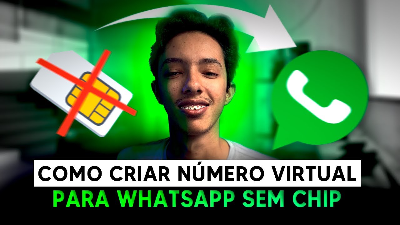 COMO CRIAR NÚMERO VIRTUAL PARA WHATSAPP sem CHIP | NOVO MÉTODO 2023 ...