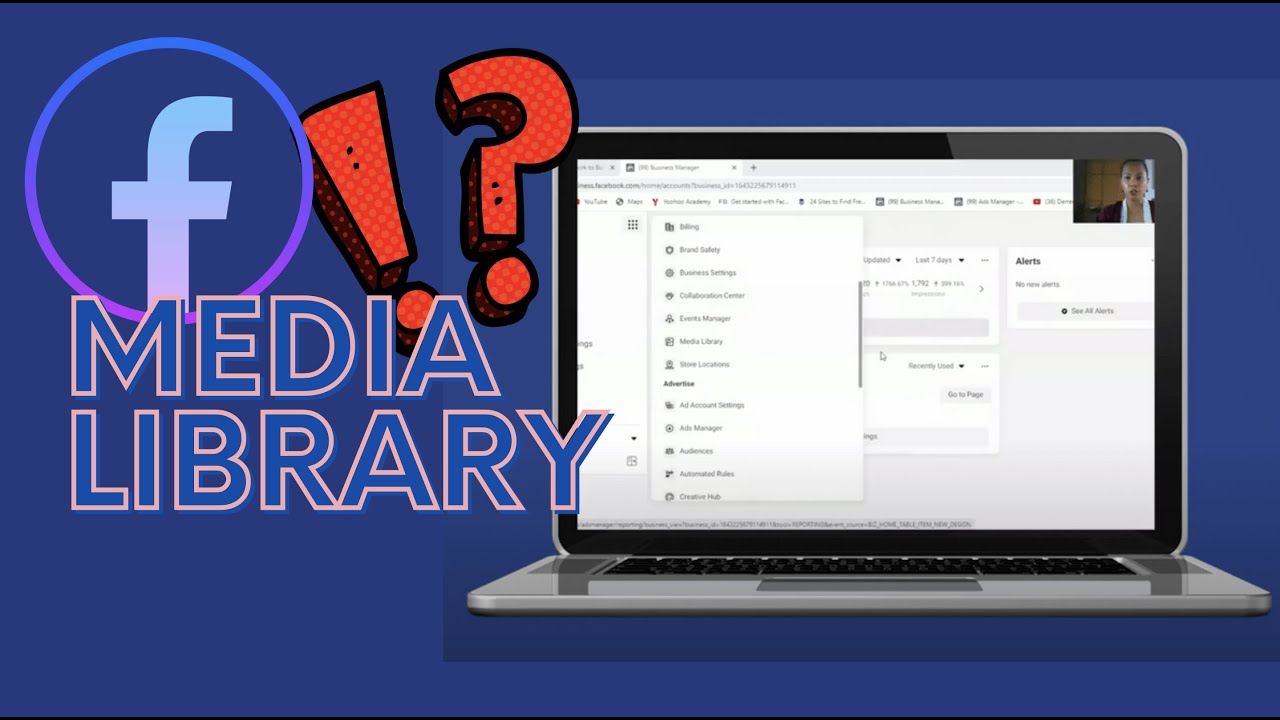 You have a Media Library in your Facebook Business Manager - YouTube