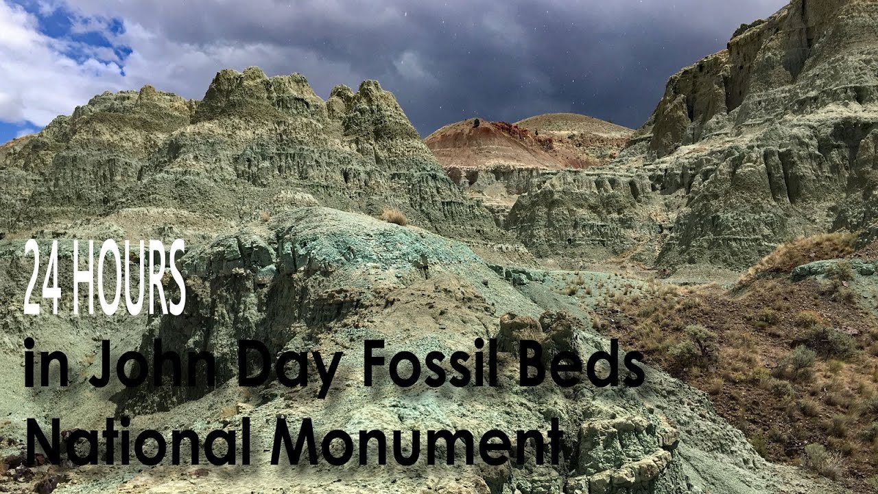 24 Hours in John Day Fossil Beds National Monument in Oregon - YouTube
