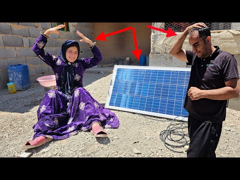 Kobra's tears and worries;  the loss of the house's solar panel