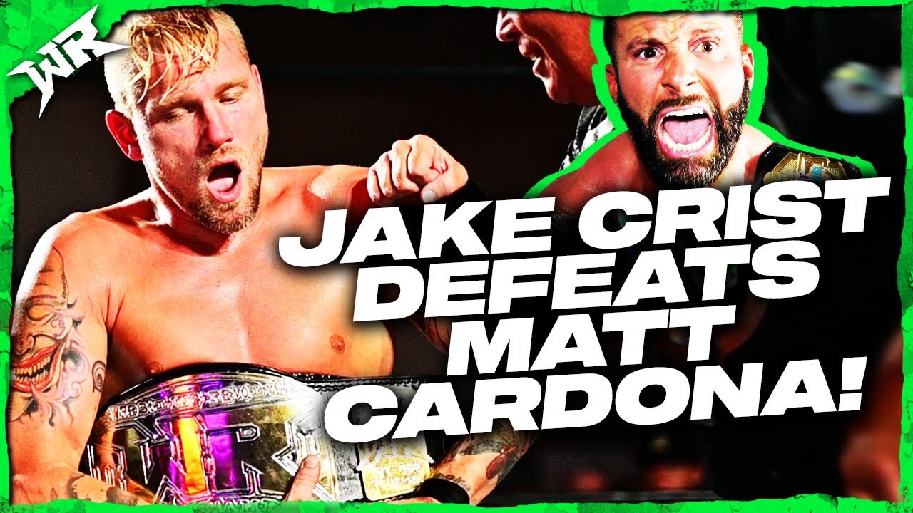 Jake Crist defeats Matt Cardona! - YouTube