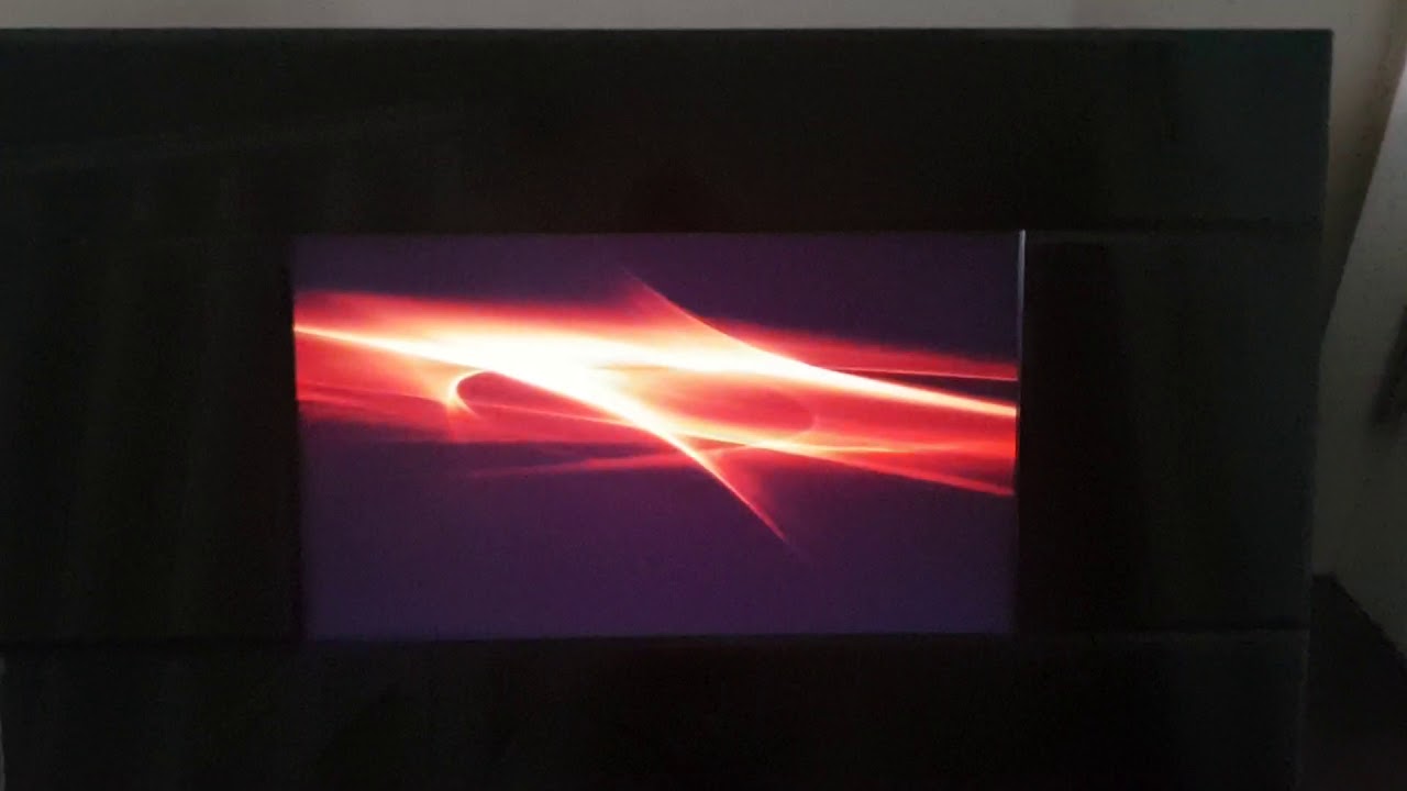 Focal Point Evoke LCD fire - YouTube