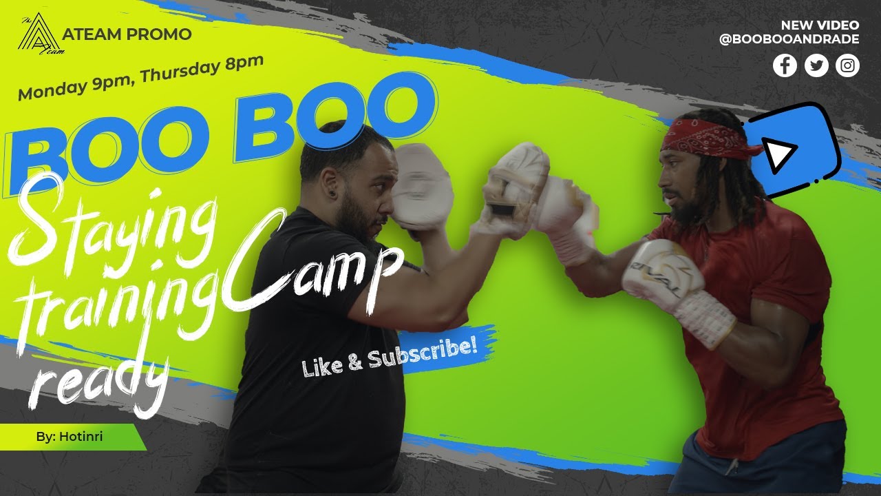 Demetrius "Boo Boo" Andrade Staying in Training camp mode - YouTube