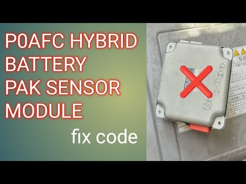 Toyota prius P0AFC Hybrid Battery Pack Sensor Module /Battery smart ...