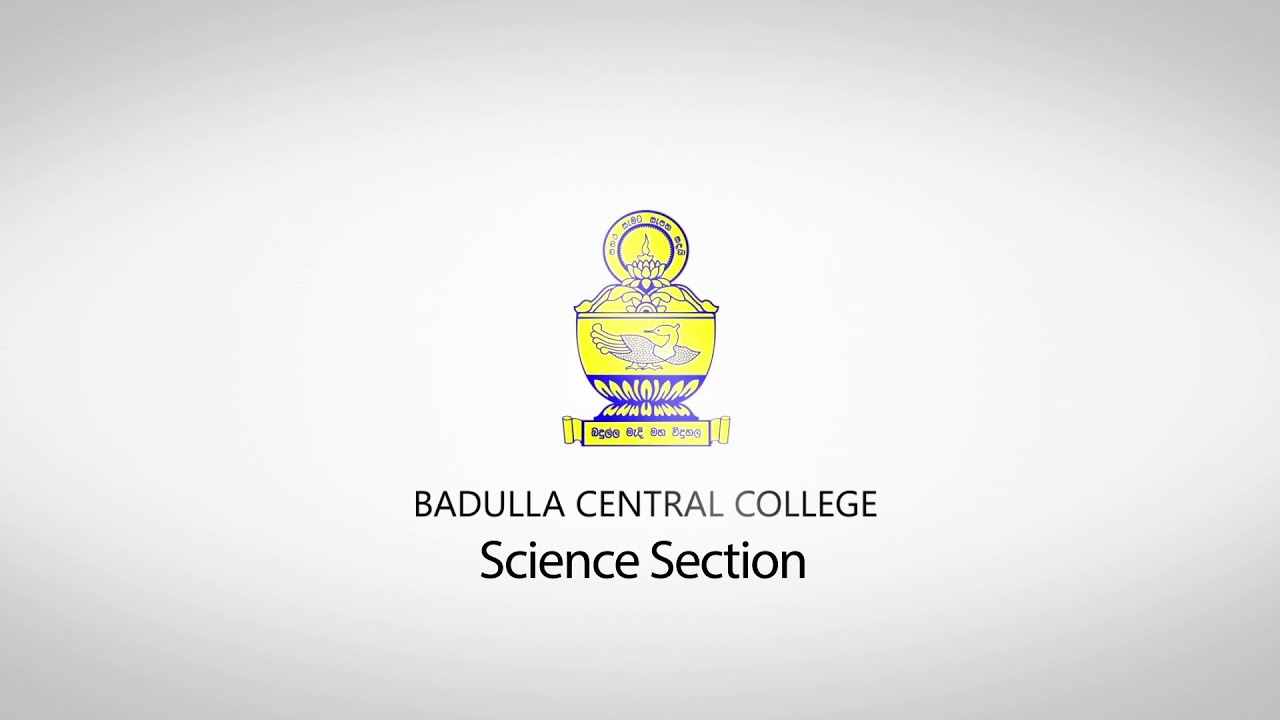 Science section of Badulla cental college 2 - YouTube