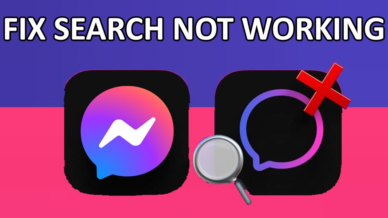 How To Fix Search Not Working on Messenger (2024) - YouTube