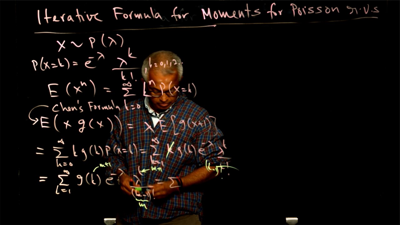 Pillai "Iterative Formula for Poisson Moments" Part I - YouTube