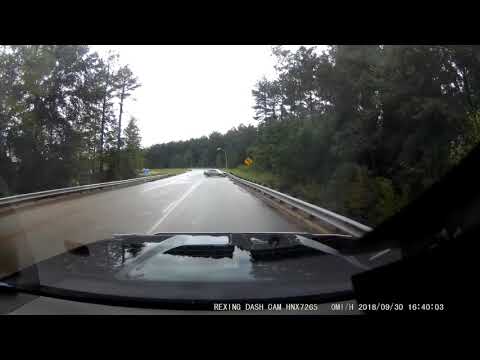Wet Road PSA - Car Accident Oct 1 2018 - YouTube