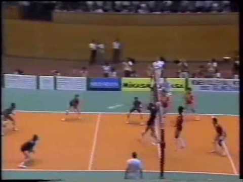 China vs USA Mundial femenino voleibol 1990 - YouTube
