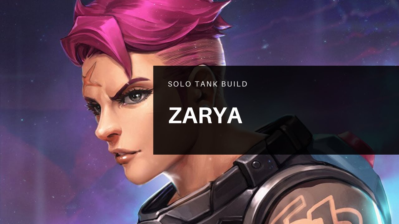 Zarya - Solo Tank Build - Heroes of the Storm [RANKED] - YouTube