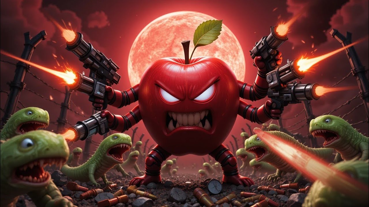 Apple Grapple Survivor, 🍎 🐛 - YouTube