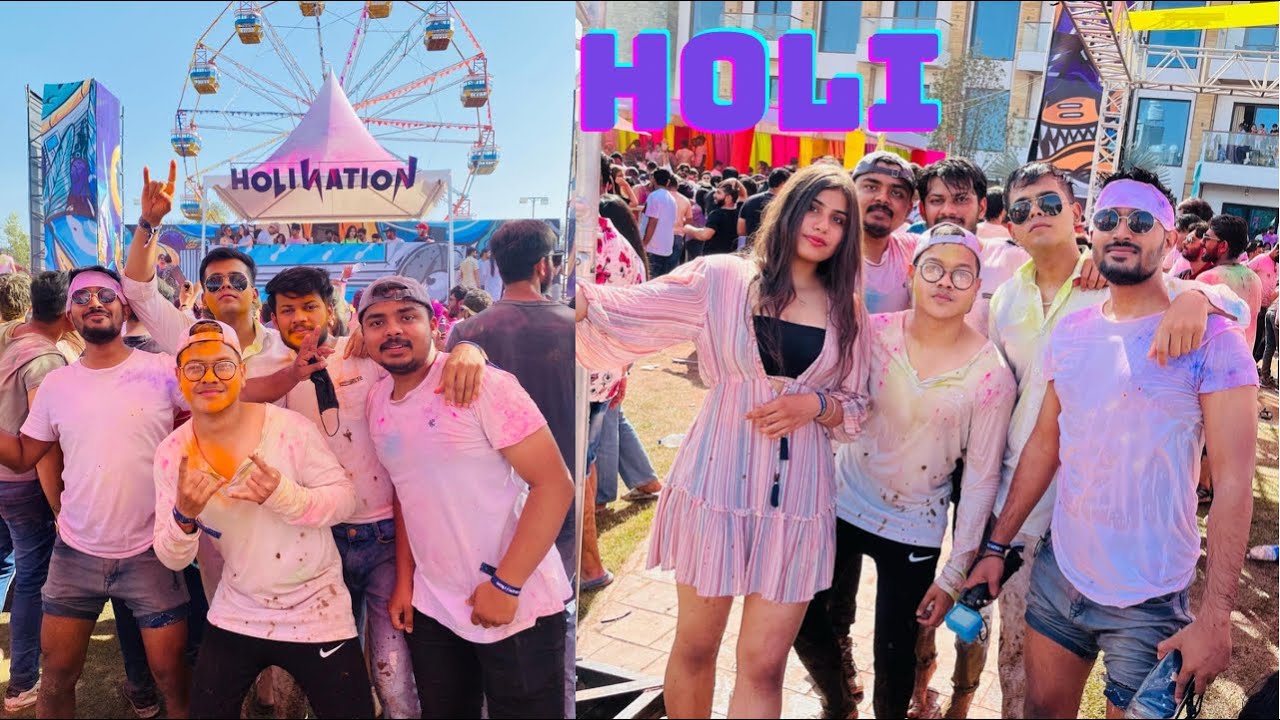 Holi party INDORE 2022 - YouTube