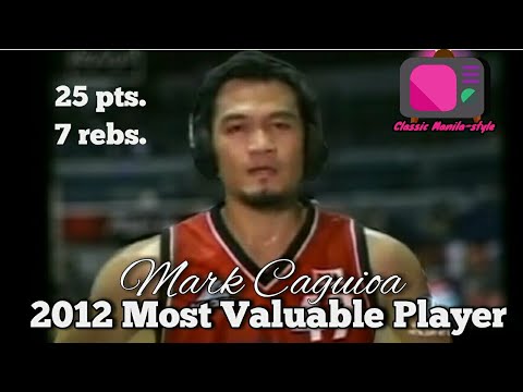 MARK CAGUIOA | HIGHLIGHTS | 25 pts. 7 rebs. | PBA MVP 2012 - YouTube