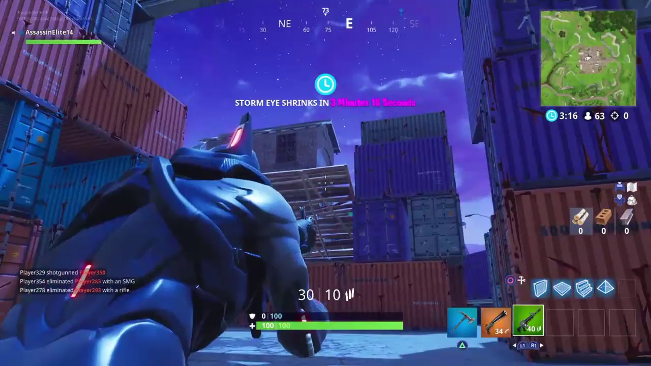 The Most Garbage Player In Fortnite Getting Carried - YouTube