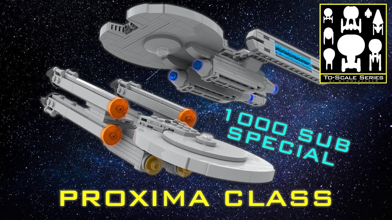 Proxima Class (Lego Star Trek) (1000 Sub Special) - YouTube