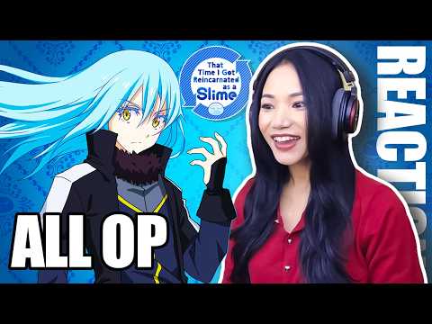 Anime NOOB Reacts To EVERY Opening Of That Time I Got Reincarnated as a Slime