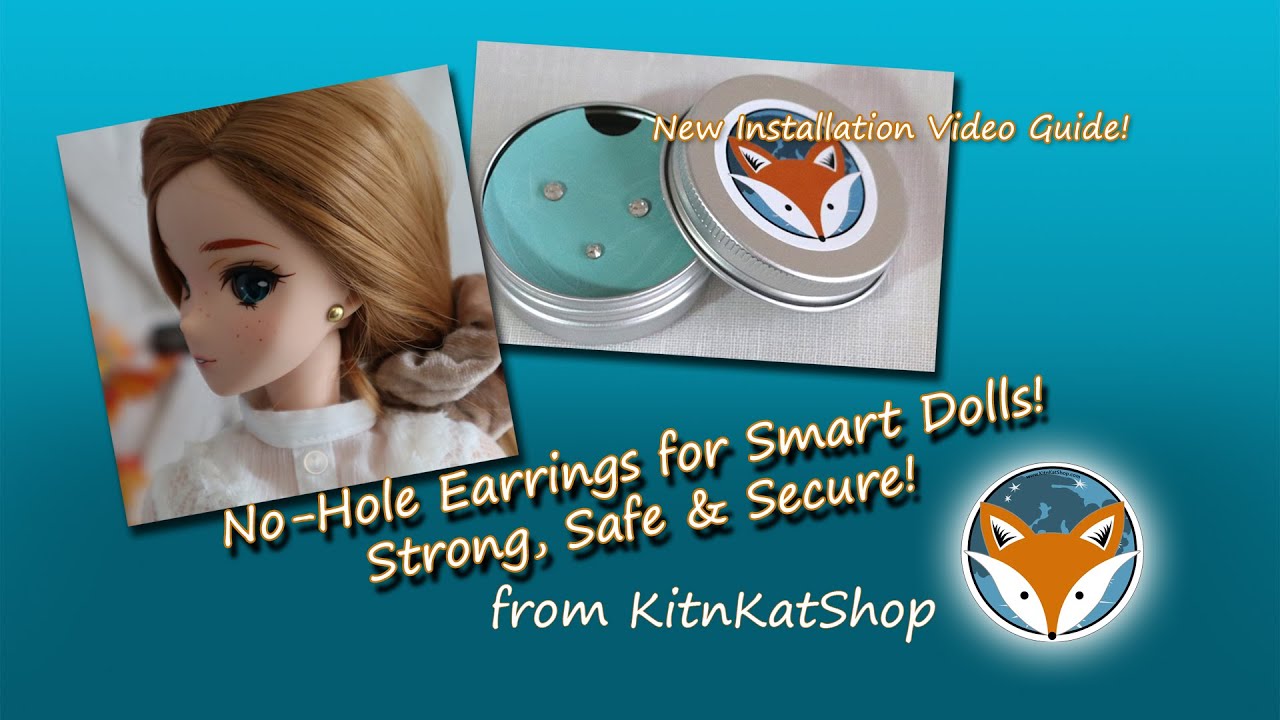 Kit n Kat Shop Earring Kit Installation with Eye Cradle and Evolve Frame Tutorial - YouTube