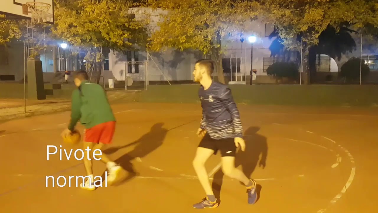 Pivote baloncesto: Pivote normal - YouTube
