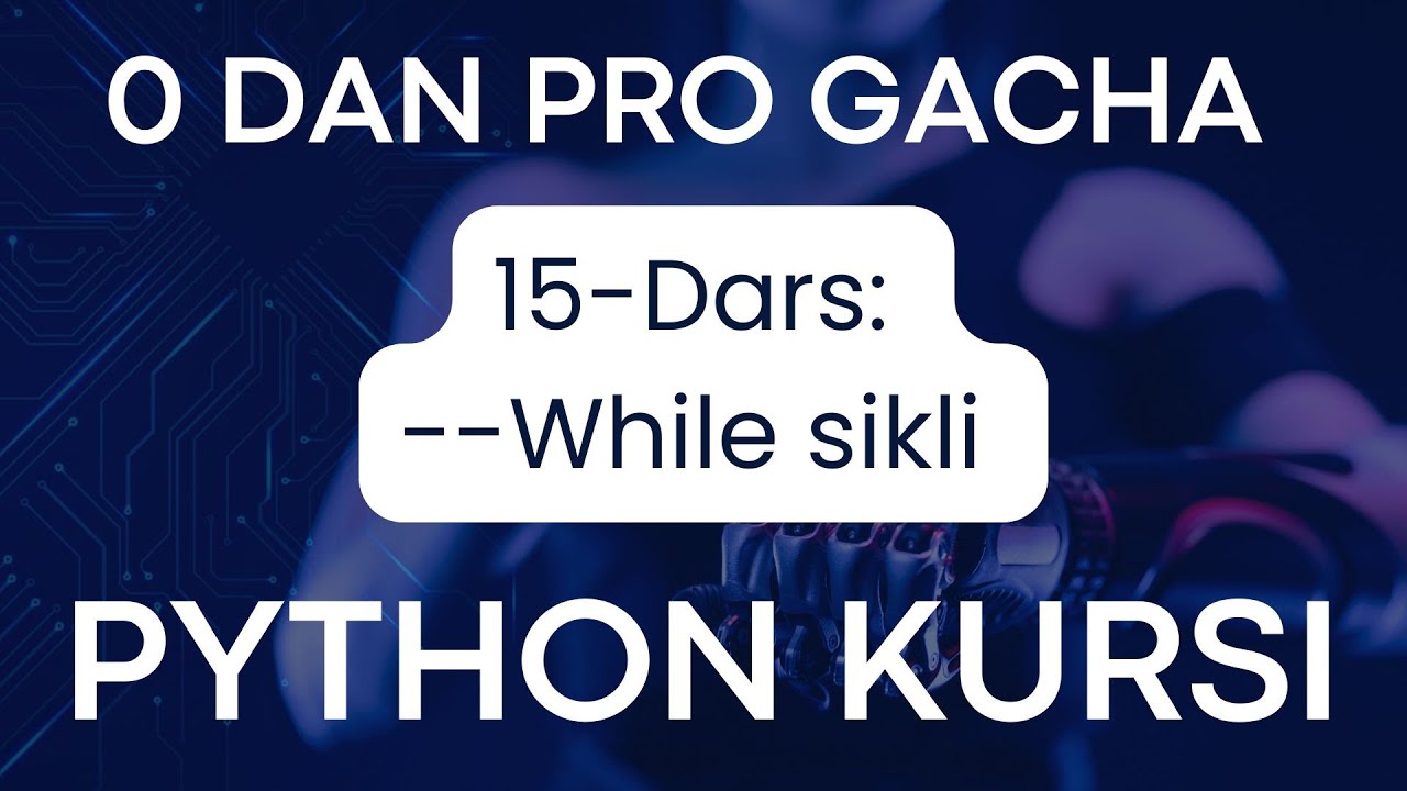 PYTHON BO`YICHA 0 DAN PRO GACHA // 15-dars // DATA SCIENCE #programming #datascience #ai - YouTube